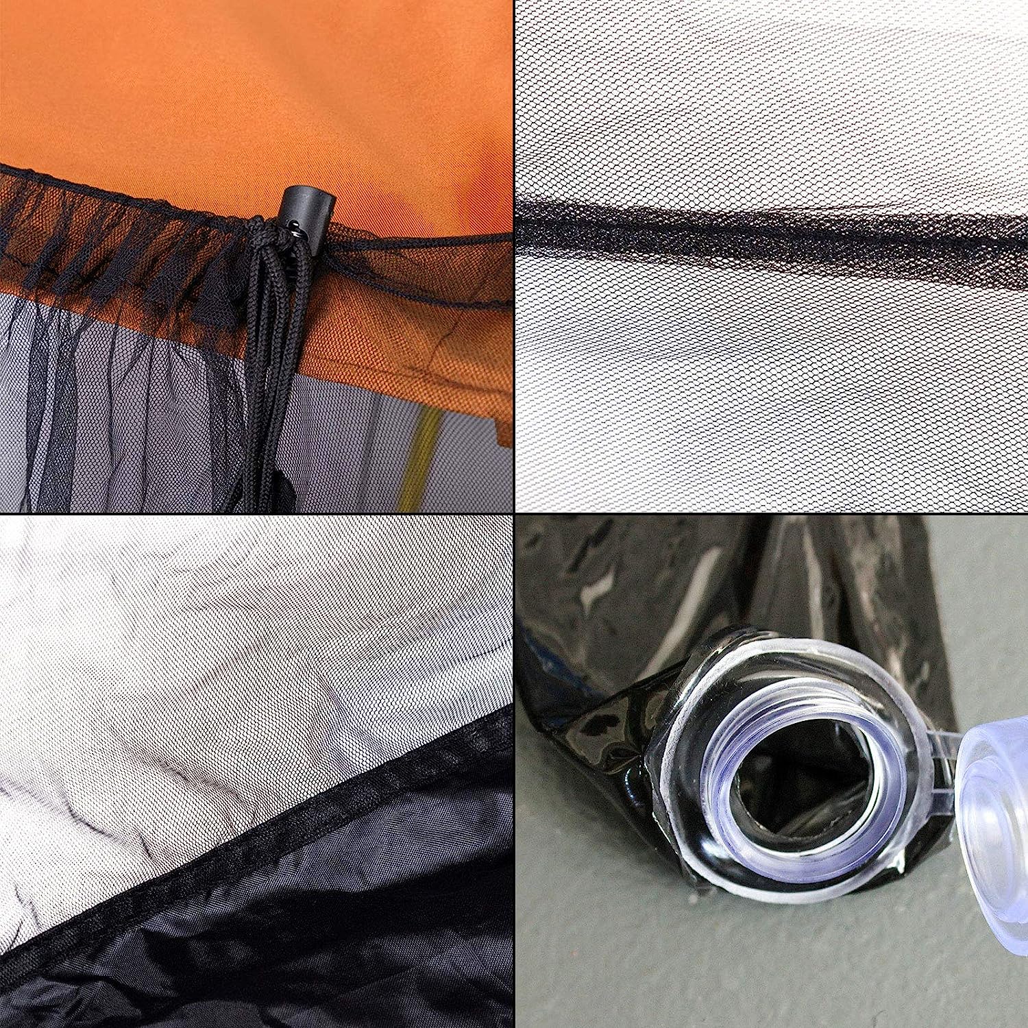 Plasa de tantari cu umbrela de gradina, Poliester, 950x300x230 cm ...