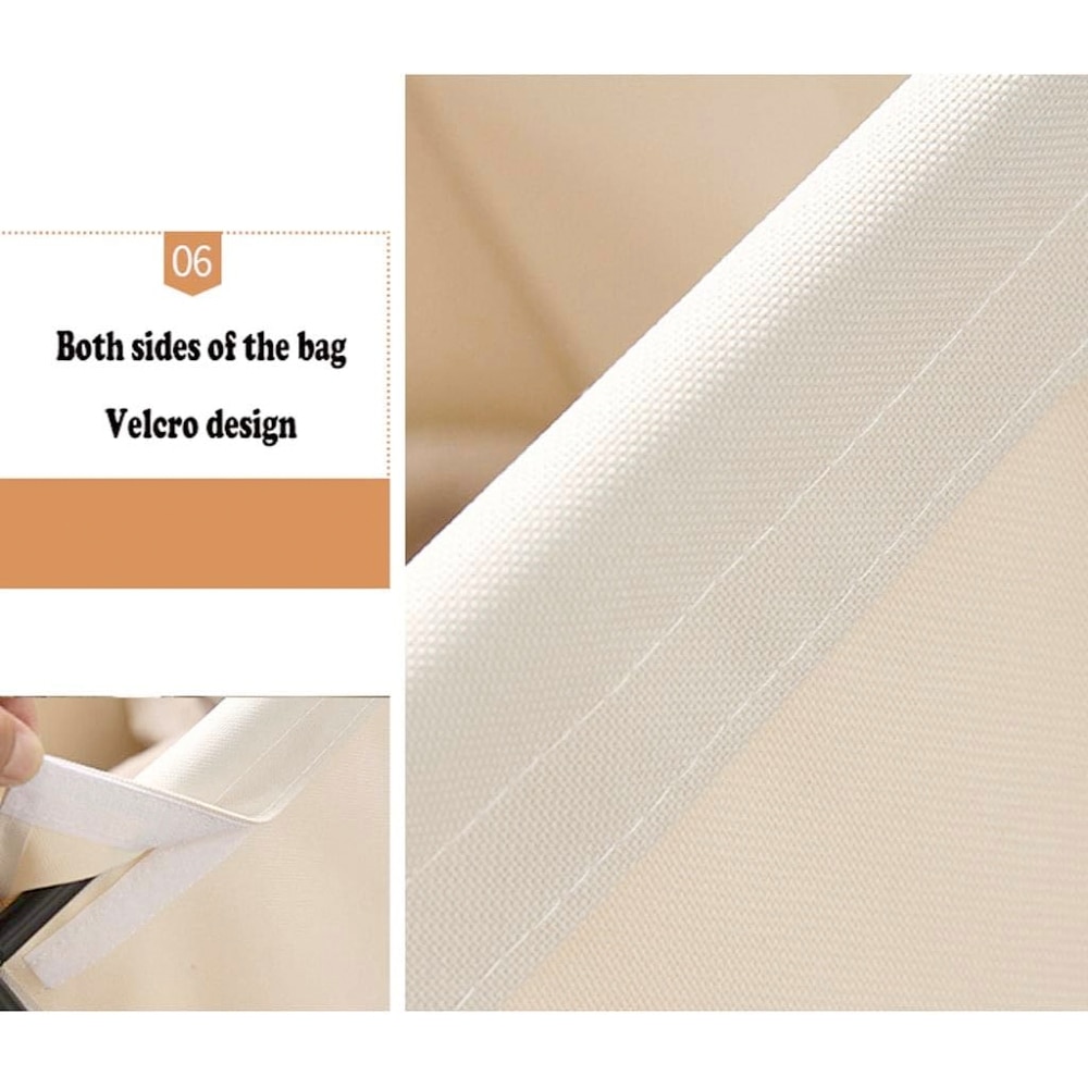 Cos de rufe, Quasar & Co.®, cu 2 polite, raft organizator baie, 38 x 35 ...