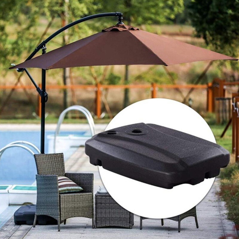 Suport pentru umbrela de gradina, PROCART, roti transport, dop ...