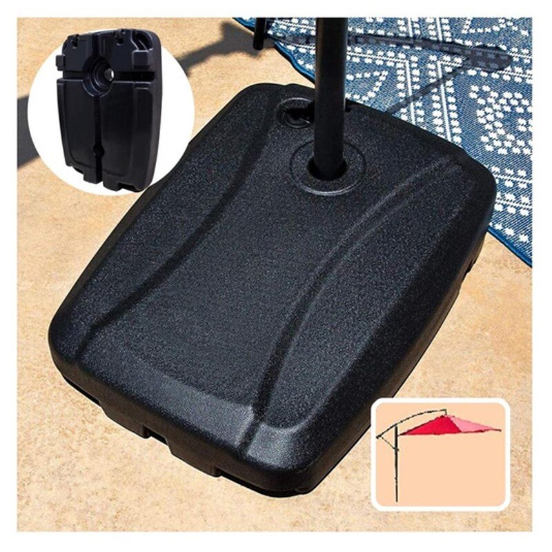 Suport pentru umbrela de gradina, PROCART, roti transport, dop ...