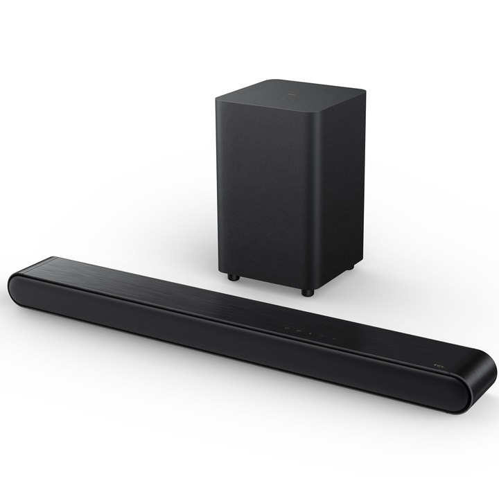 Soundbar TCL S643W, 3.1, 240W, Bluetooth 5.3, Virtual X, Dolby, DTS ...