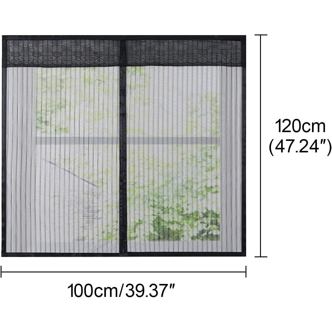 Plasa de tantari pentru fereastra, Poliester, Negru - eMAG.ro