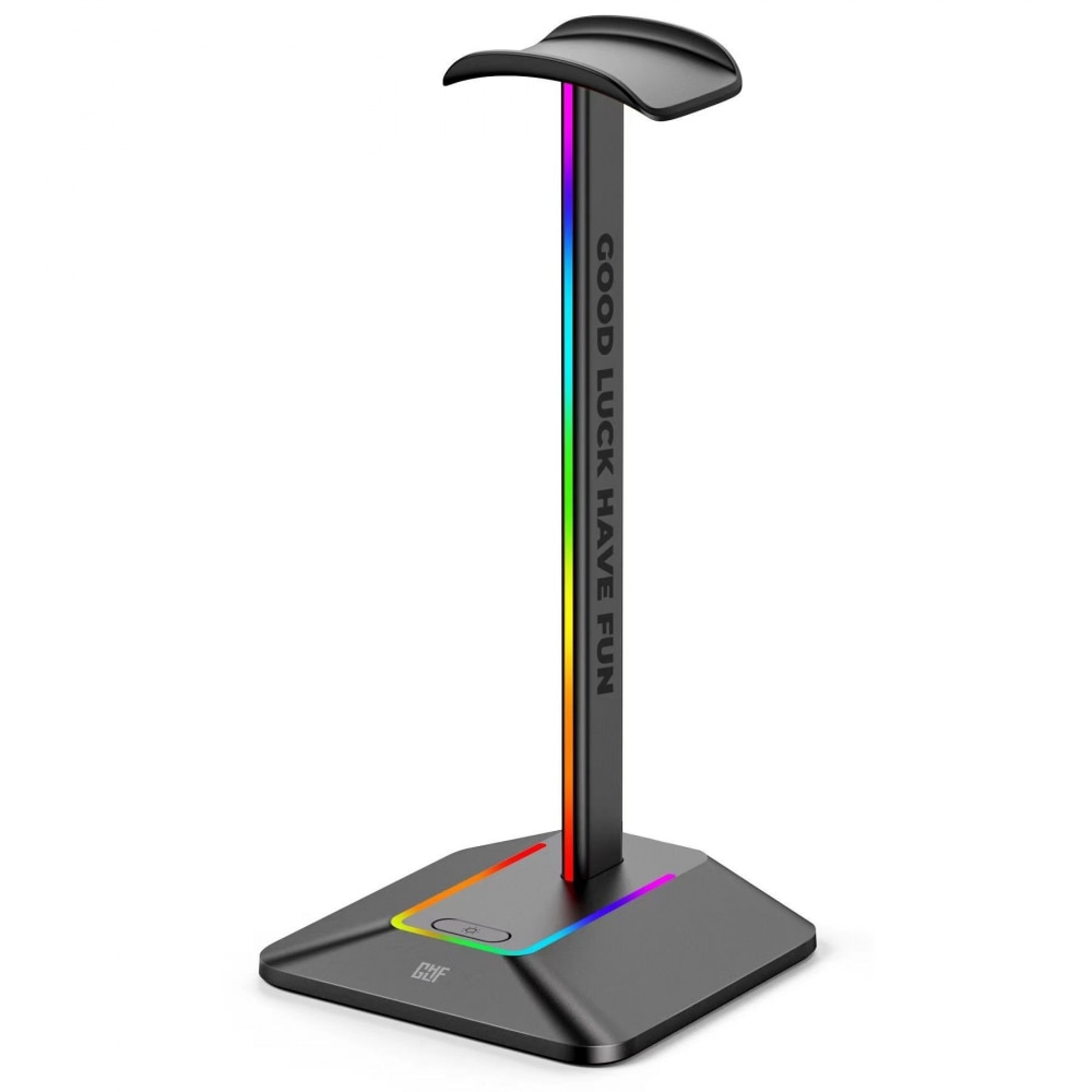 Stand pentru casti gaming FragON 2U RGB, Negru - eMAG.ro