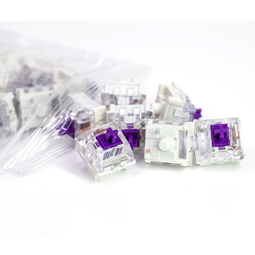 Taste pentru tastatura, Glorious PC Gaming Race, 120 bucati, Violet ...