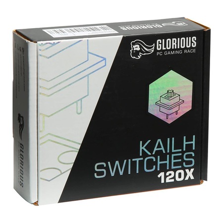 Taste pentru tastatura, Glorious PC Gaming Race, 120 bucati, Violet ...