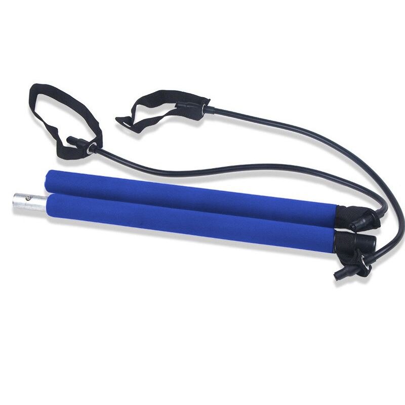 Set Pilates, MAXIMA, Albastru/negru, 100 cm - eMAG.ro