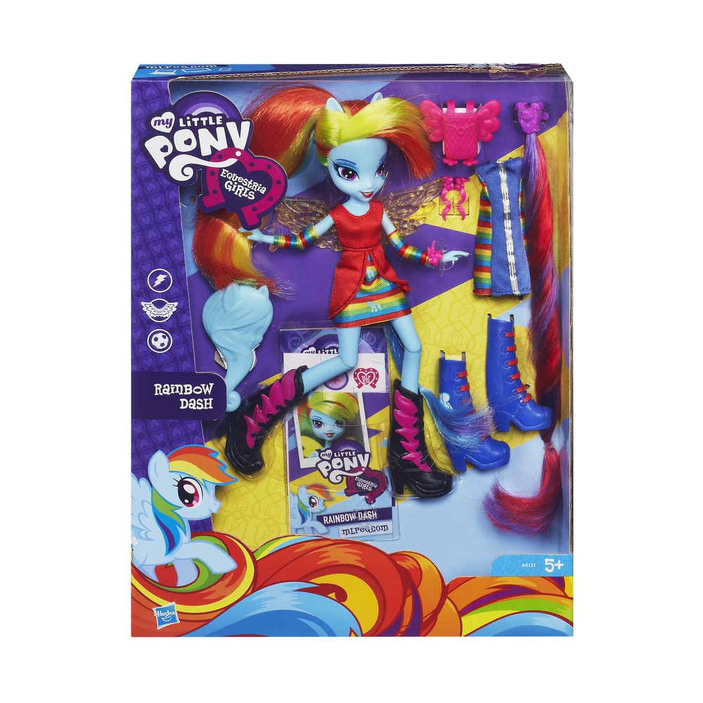 My Little Pony Equestria Girls Doll w/Pony - eMAG.ro
