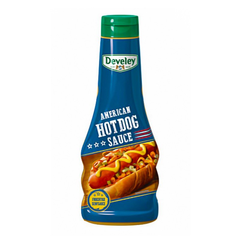 Set 8 x Sos Mustar American Hot Dog, Develey, 250 ml - eMAG.ro