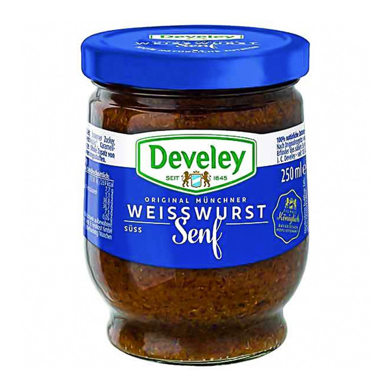 Set 8 x Mustar Bavarez Dulce Weiswurth, Develey 250 ml - eMAG.ro