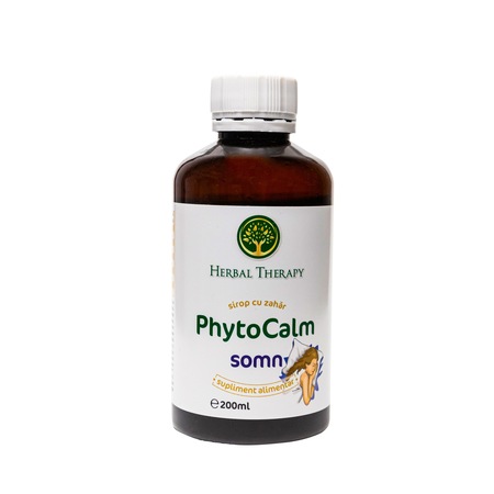 Sirop Phytocalm Somn, 200 ml, Herbal Therapy - eMAG.ro