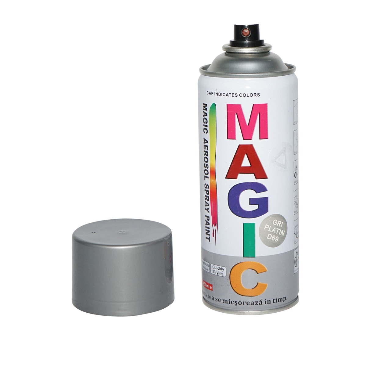 Spray vopsea Magic gri platin 450 ml - eMAG.ro