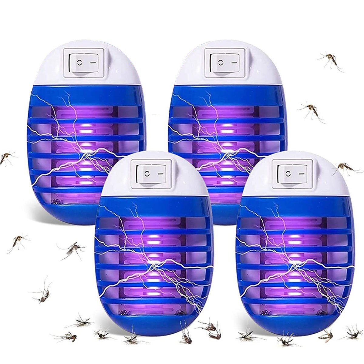 Set 4 Lampa UV anti insecte, Amtok, lampa UV, silentioasa, impotriva ...