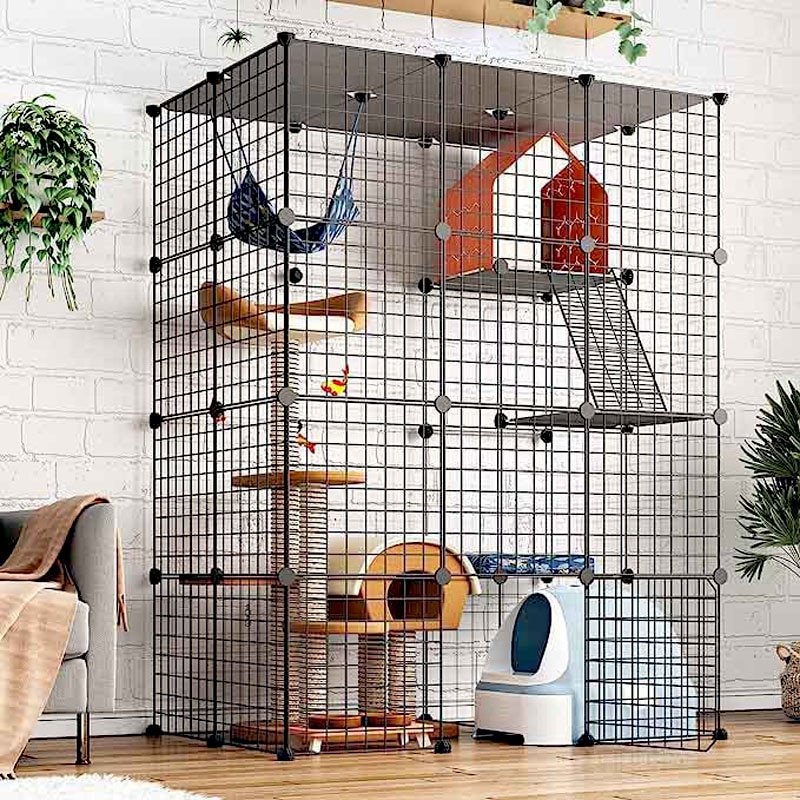 Cusca mare pentru animale de companie cu 4 straturi, Amtok, Detasabila ...