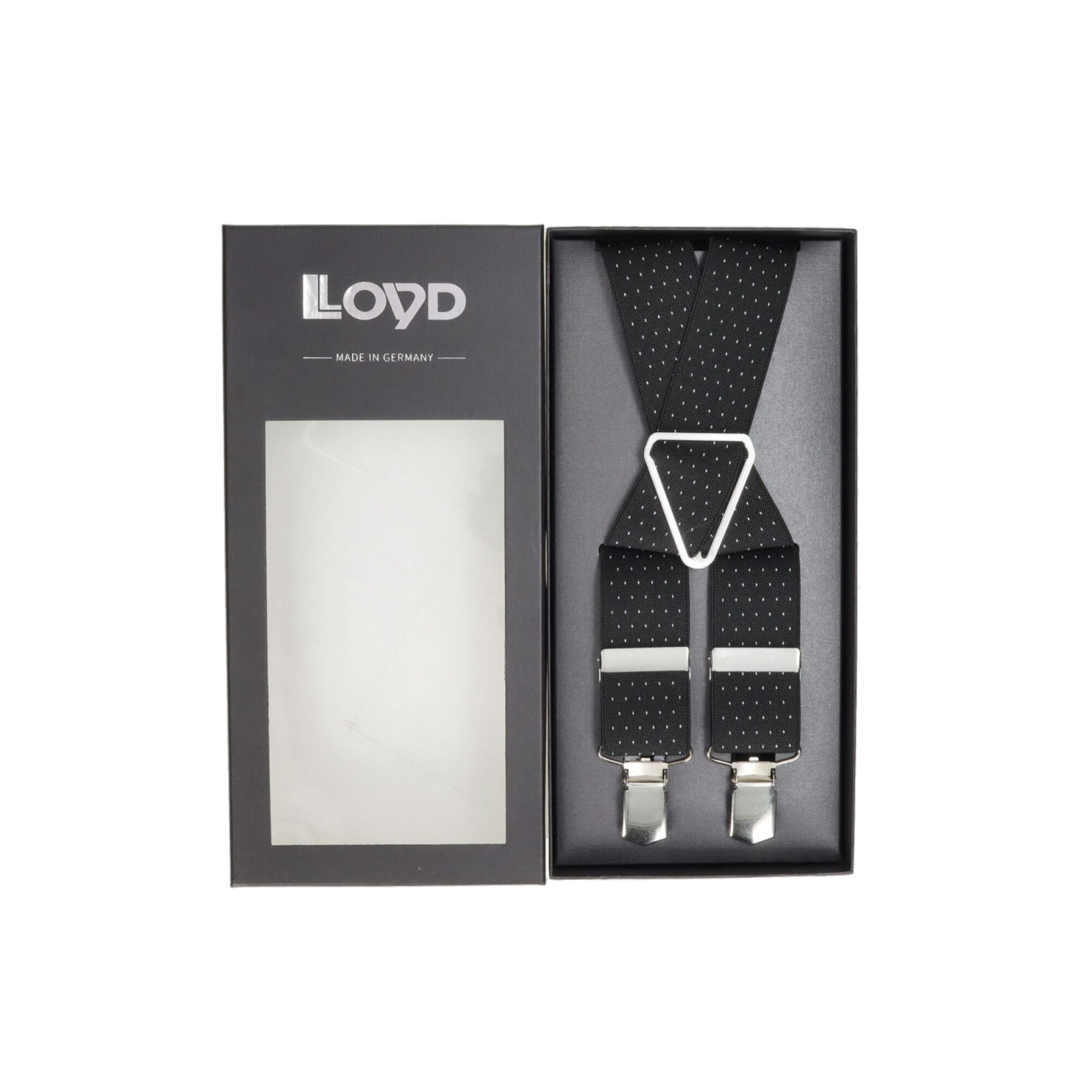 Bretele barbati, Lloyd, 6739, 120 cm, negre - eMAG.ro