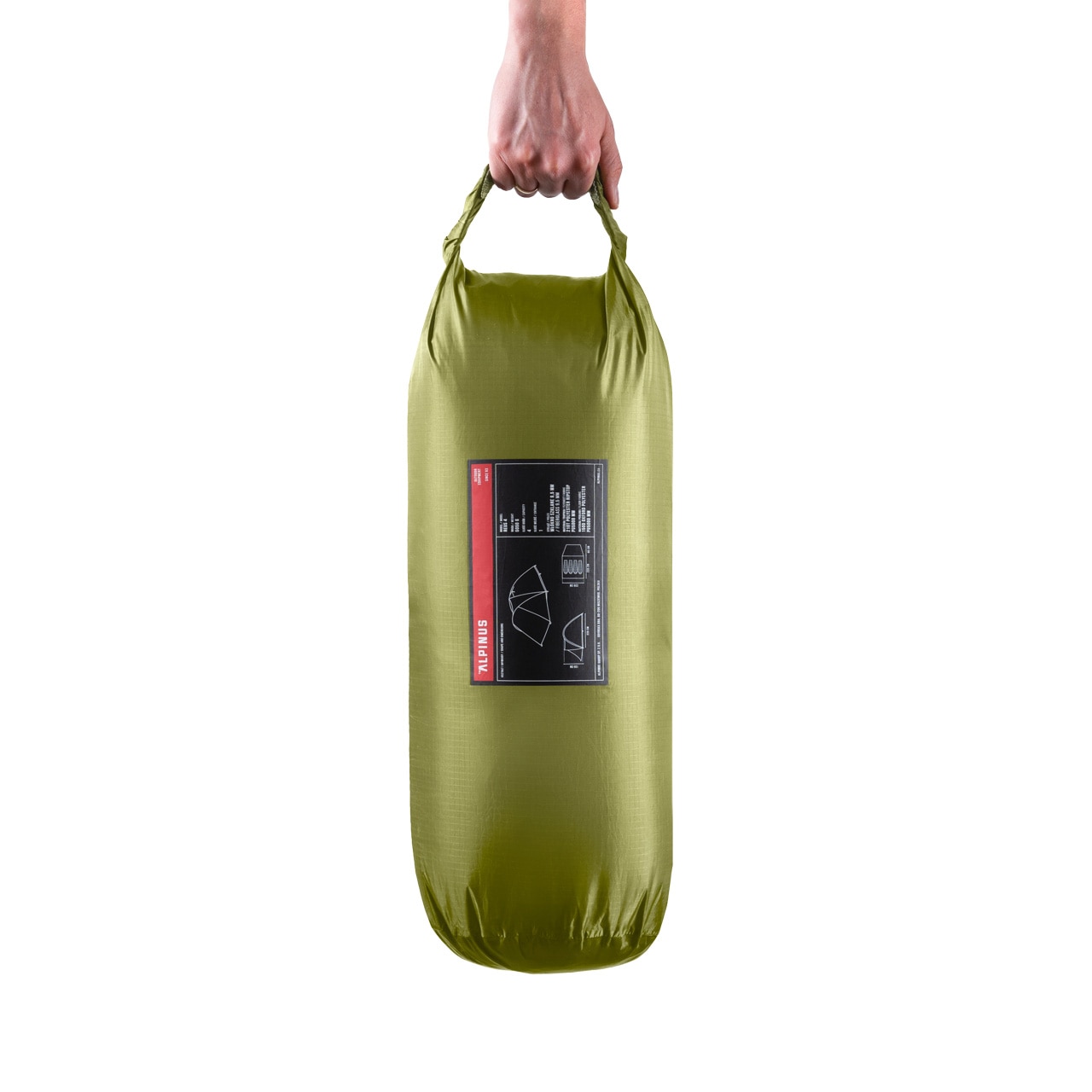 Cort pentru camping, Alpinus, Poliester, Verde - eMAG.ro