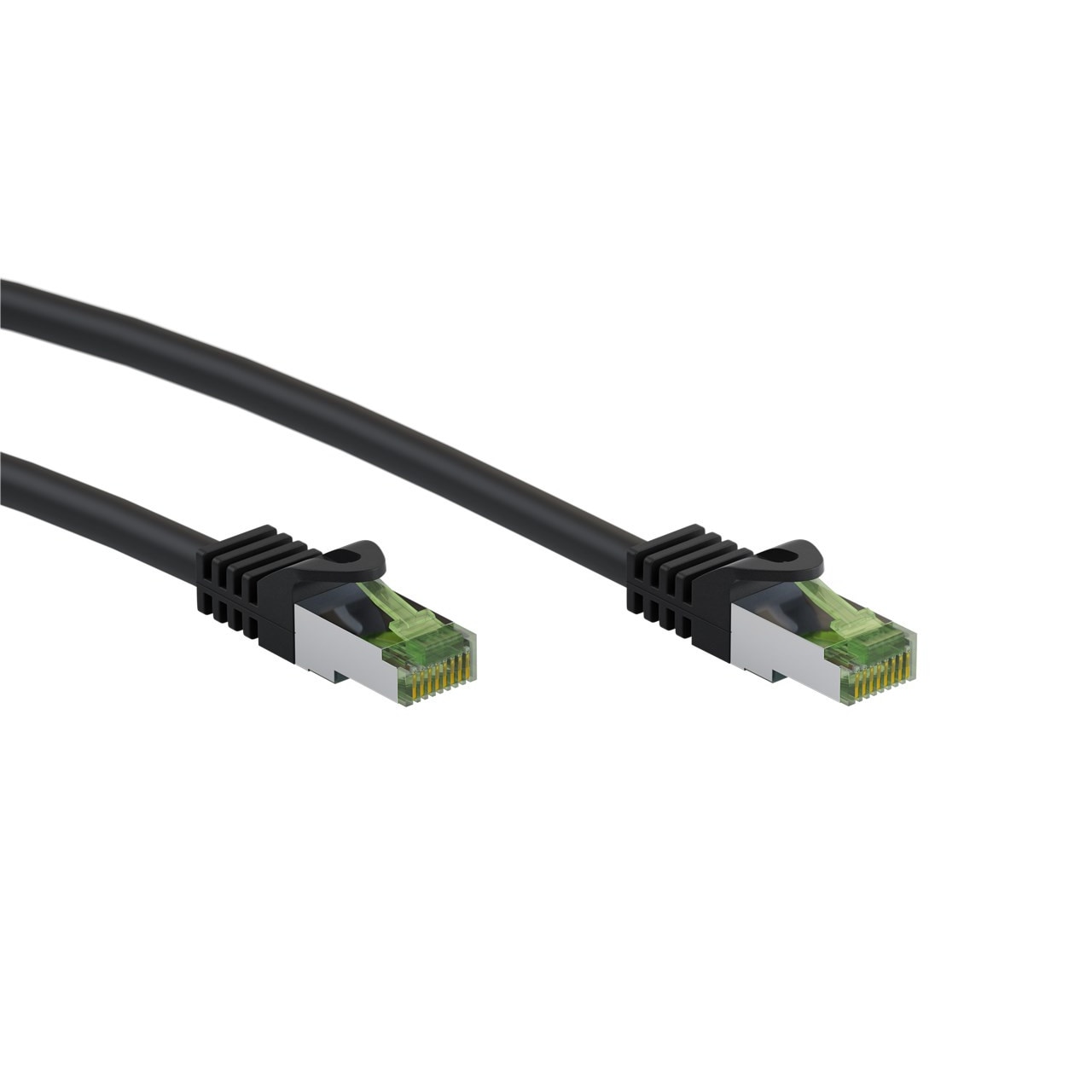 Cablu LAN Patchcord CAT 8.1 GHMT S/FTP negru 3m - eMAG.ro
