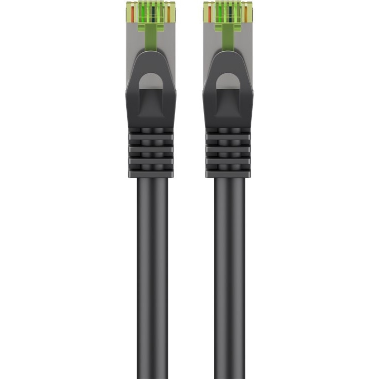 Cablu LAN Patchcord, CAT 8.1, GHMT S/FTP, Negru, 0.5 m - eMAG.ro