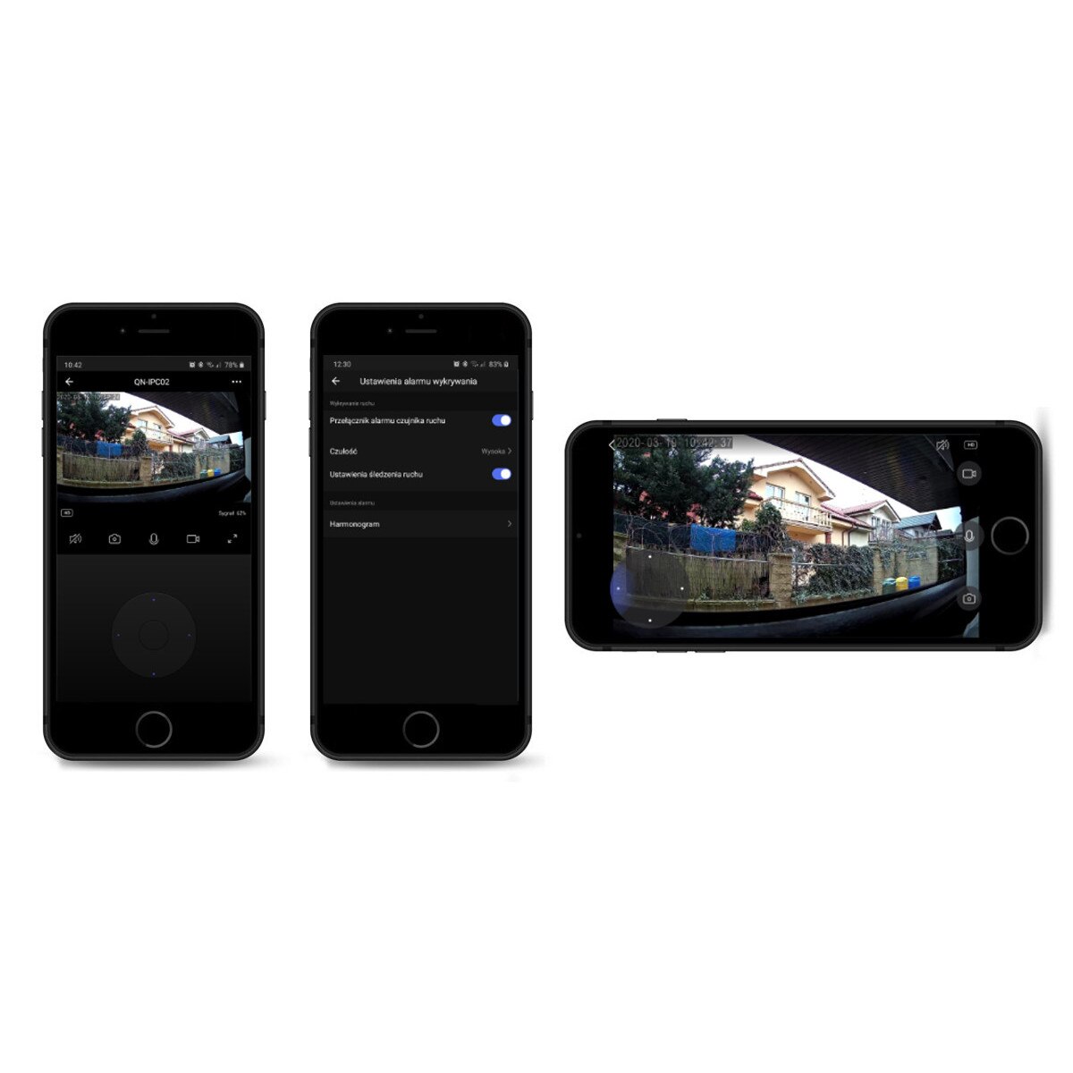 Camera supraveghere, Qnect, Wi-Fi, Alb - eMAG.ro