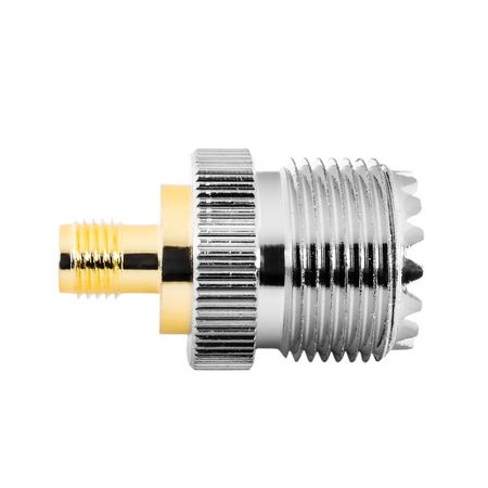 Adaptor GSM, Mufa UHF/UC1/CB la mufa SMA, Argintiu/Auriu - eMAG.ro