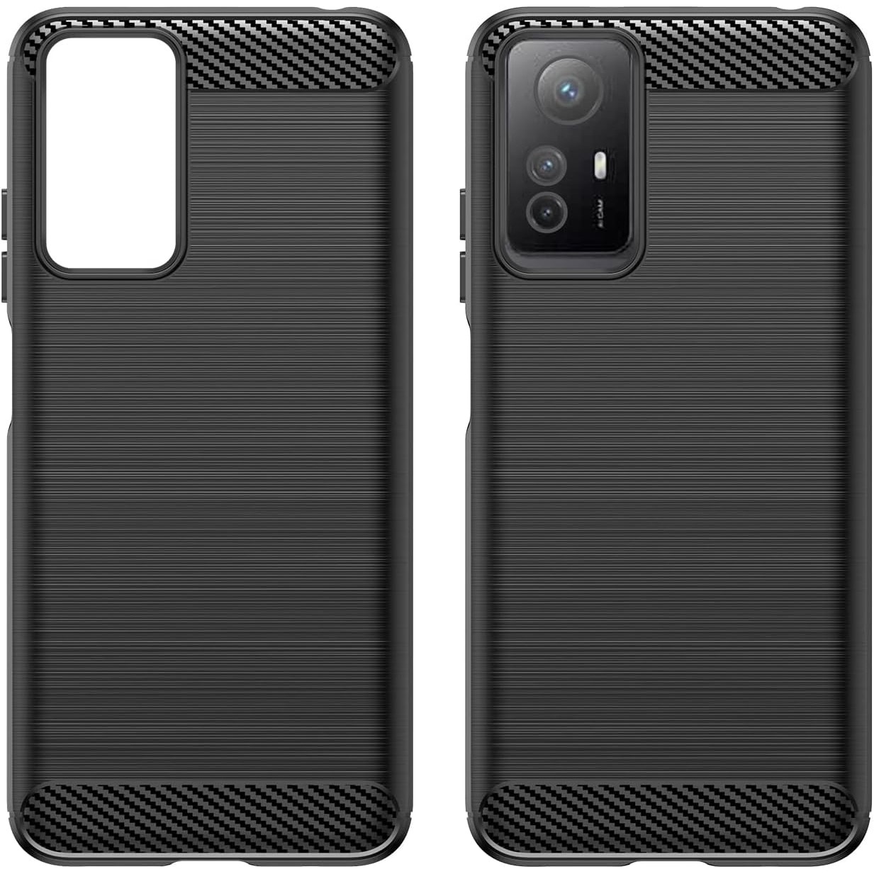 Husa pentru Xiaomi Redmi Note 12S tpu carbon negru - eMAG.ro