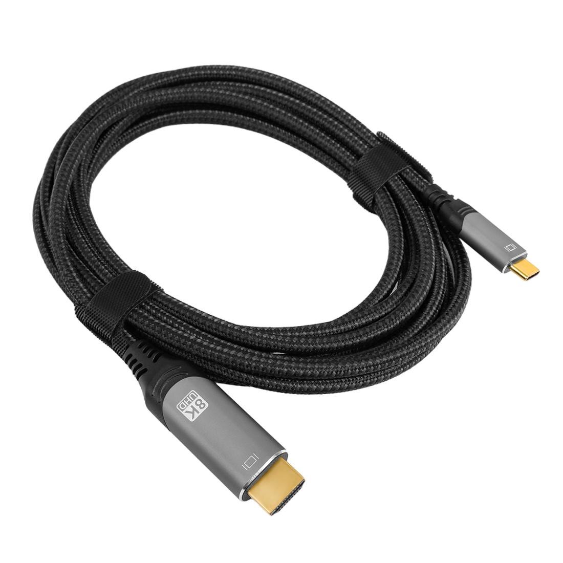 Cablu video unidirectional, Spacetronik, USB-C/HDMI, 8K, 3m - eMAG.ro