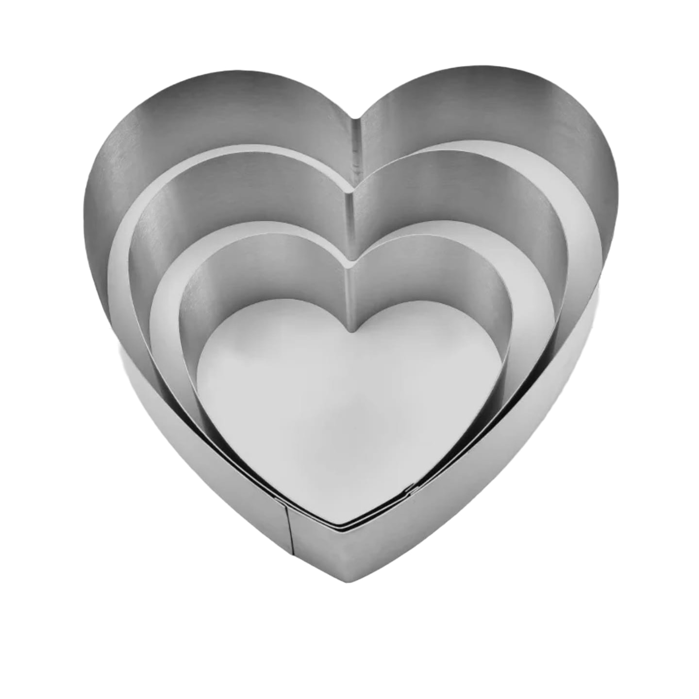 Set 3 rame pentru tort forma de Inimi - eMAG.ro