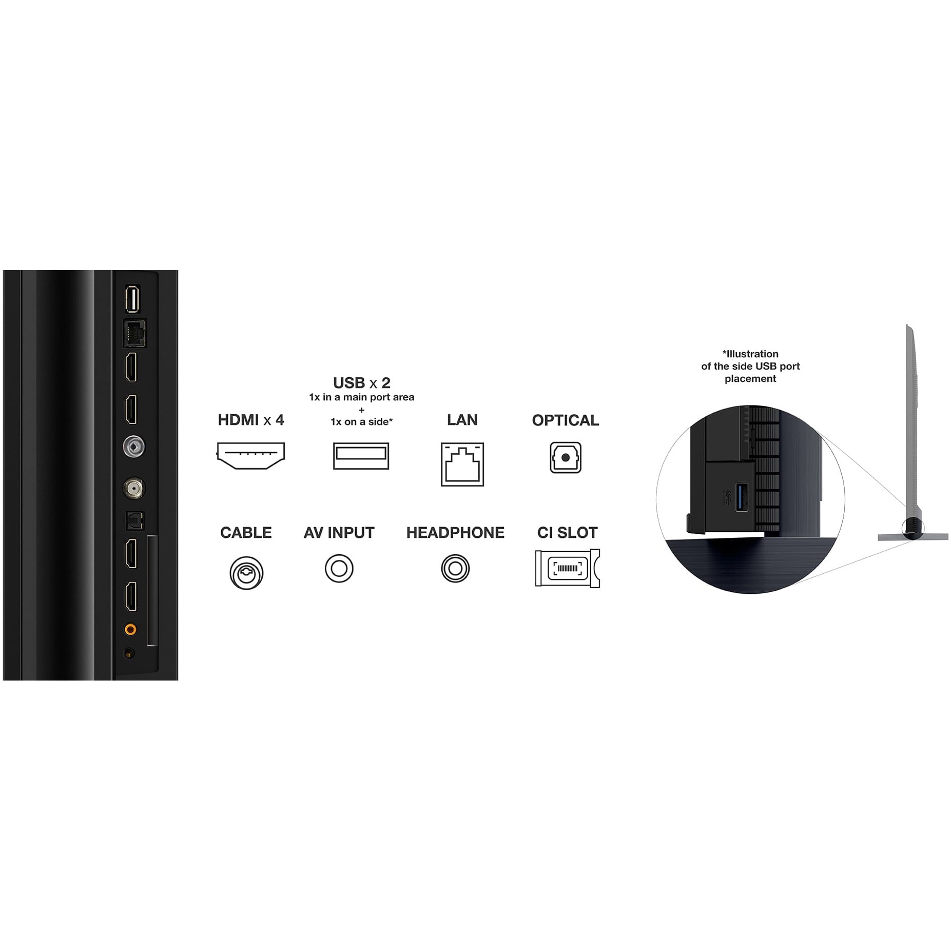 Телевизор TCL LED 98P745, 98" (248 см), Smart Google TV, 4K Ultra HD ...