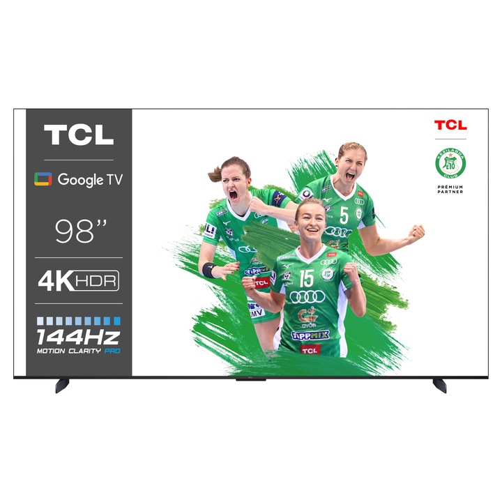 TCL 98P745 Smart LED Televízió, 248 cm, 4K, HDR, Google TV - eMAG.hu