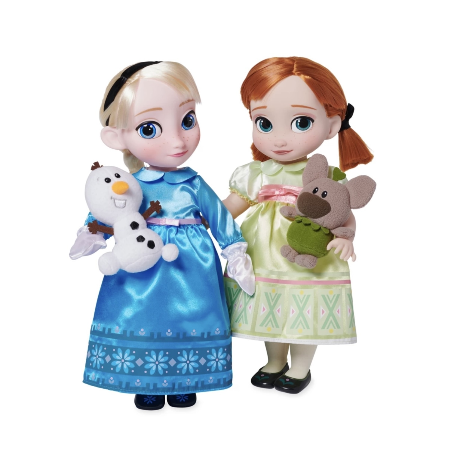 Disney Jégvarázs Anna, Elza baby baba nagy animator szett (beszélnek ...