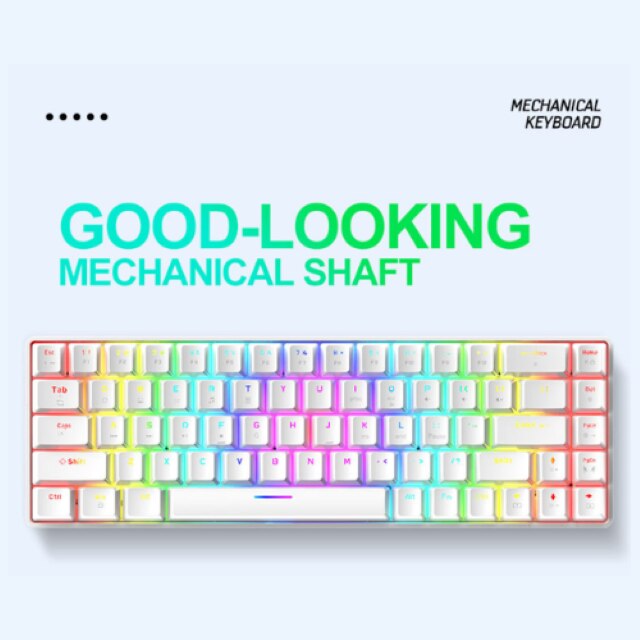 Tastatura Mecanica Gaming, Cablu, Iluminare Chroma RGB, 18 Efecte ...
