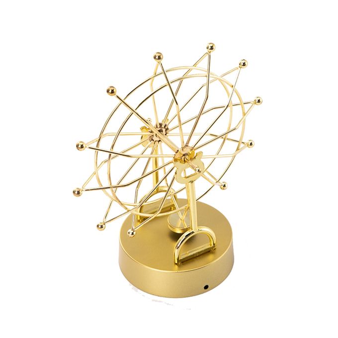 Perpetuum mobile tip Roata cu miscare perpetua continua, 23 cm, pentru remedii si relaxare ...