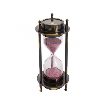 Mica clepsidra cu busola, bronz - eMAG.ro