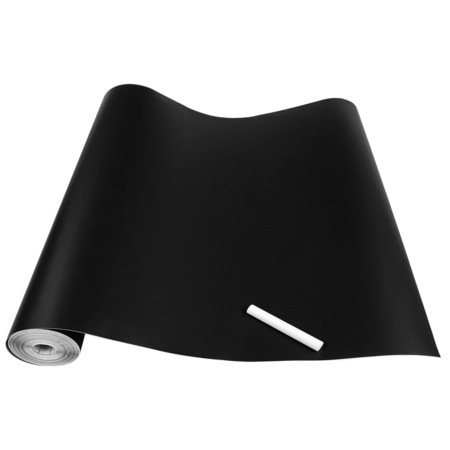 Tabla scolara neagra sub forma de autocolant pentru scris cu creta ...