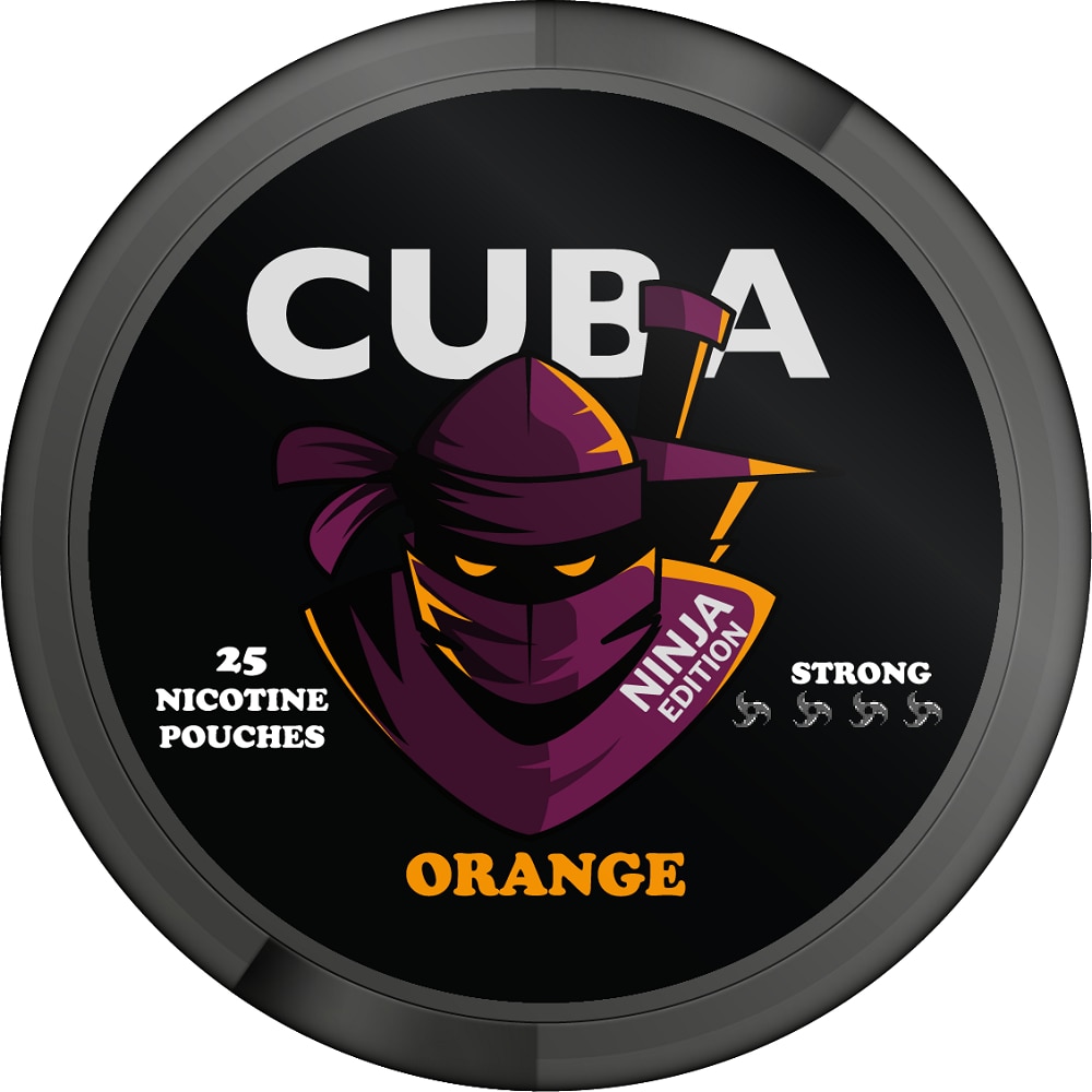 Pouch cu nicotina - Snus CUBA NINJA Orange 30 mg - eMAG.ro