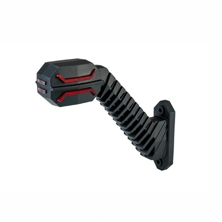 Lampa gabarit cu brat oblic 45°, 200mm, LED, 3 functii, stanga, Dragon ...