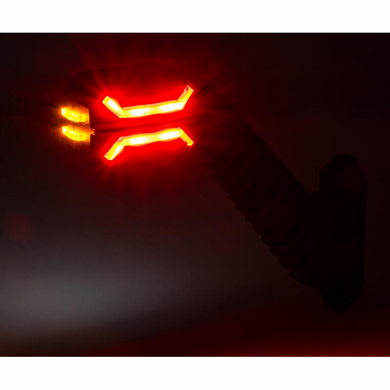 Lampa gabarit cu brat oblic 45°, 200mm, LED, 3 functii, stanga, Dragon ...