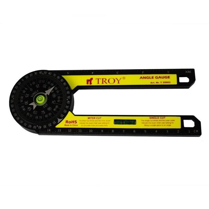 Echer reglabil cu nivela Troy 25903, 300 mm - eMAG.ro