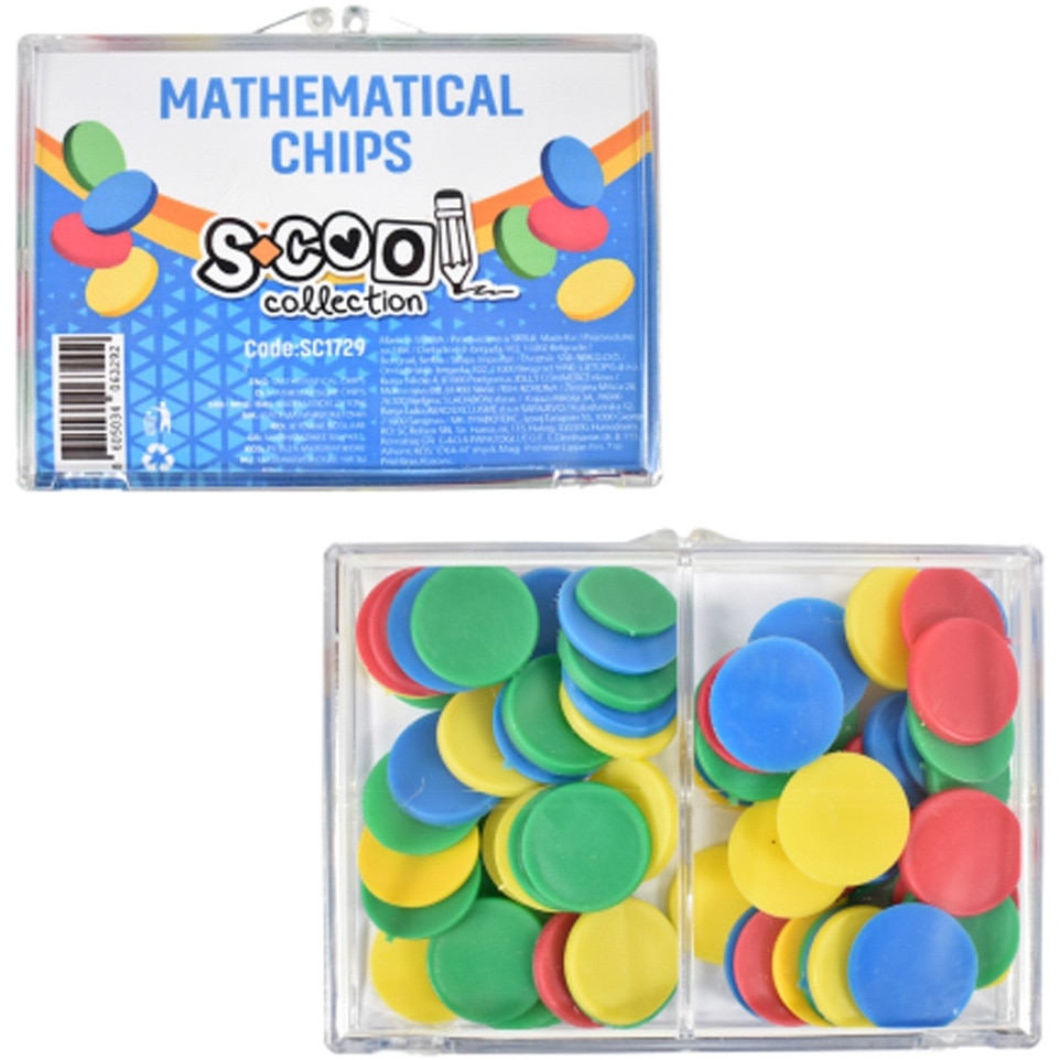 Jetoane pentru numarat si sortat S-cool, din plastic - eMAG.ro