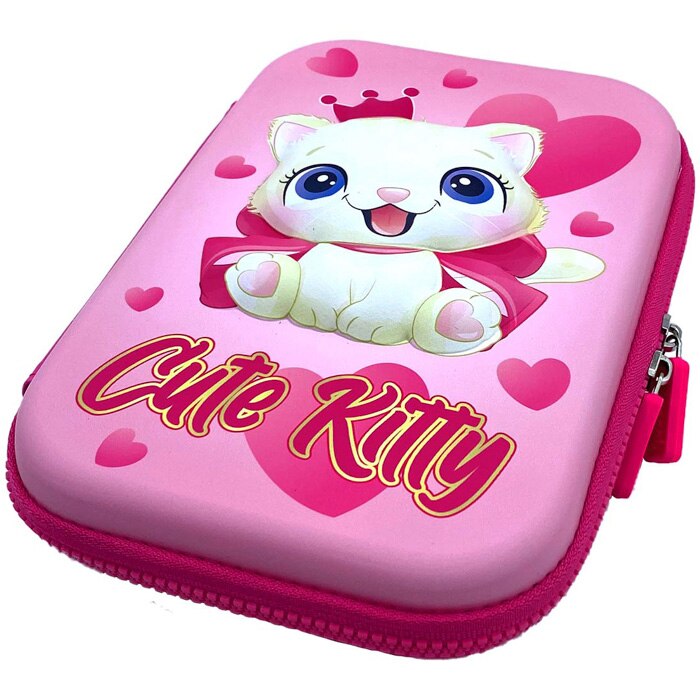 Penar S-cool, neechipat, 3D, 22.5x15.5x5.2 cm, Cute Kitty - eMAG.ro