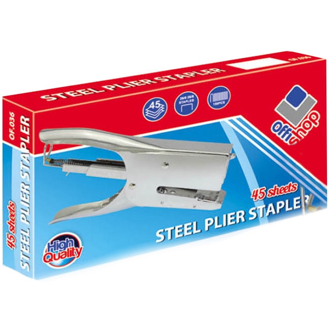 Capsator Offishop, metal, tip cleste, 45 coli - eMAG.ro