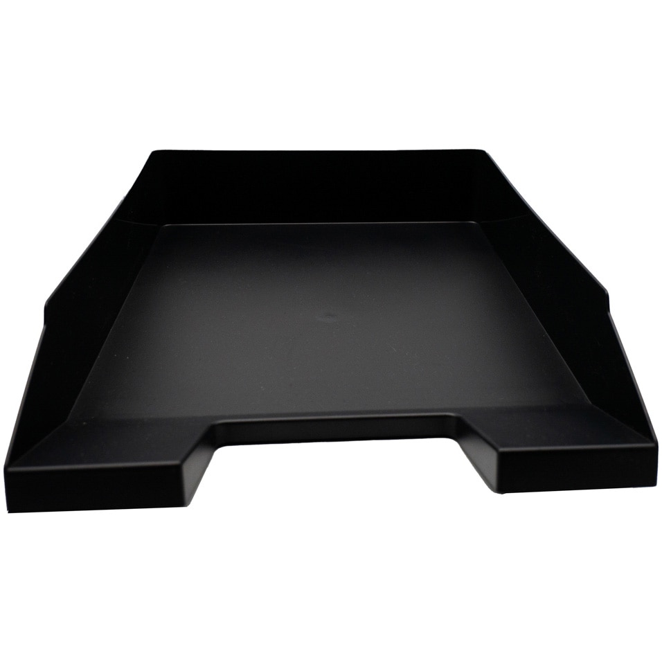 Tavita pentru documente Nebo, flexibila, negru, HIPS - eMAG.ro