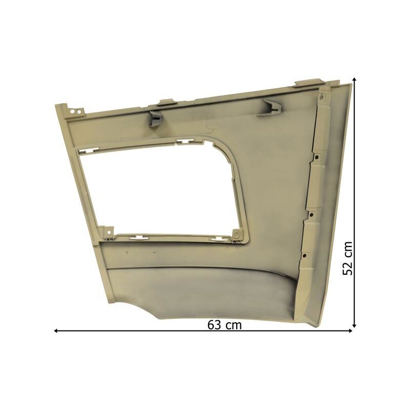 Spoiler dreapta, Lamiro, Mercedes Actros - eMAG.ro