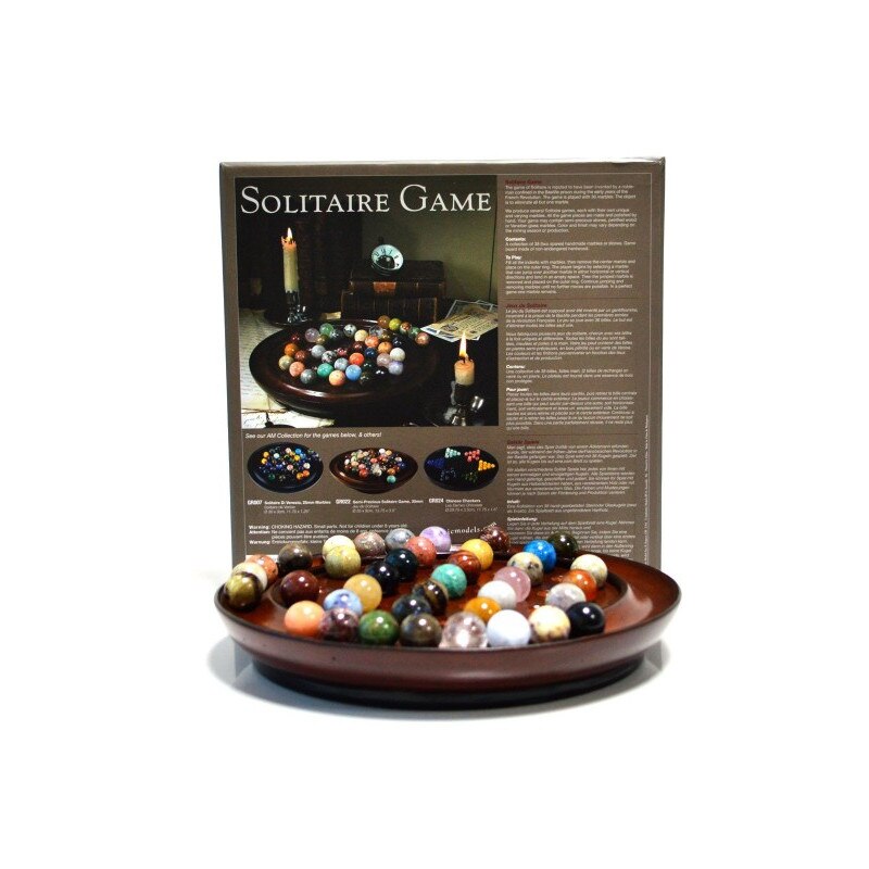 Joc solitaire retro cu pietre semipretioase - eMAG.ro