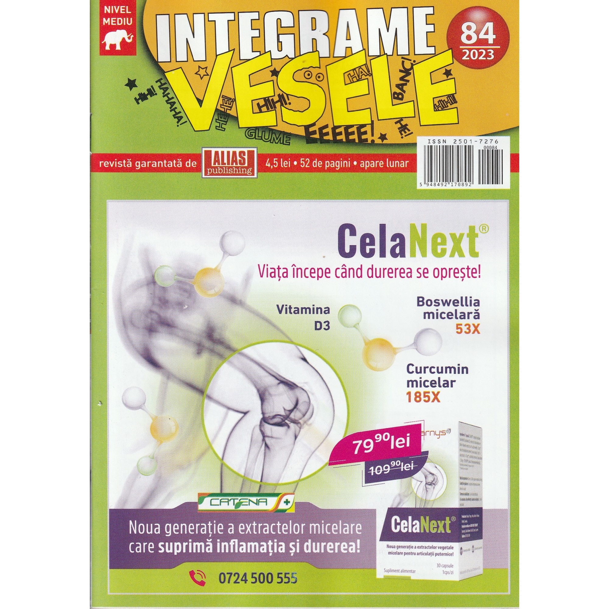 Integrame vesele 84 - nivel mediu - eMAG.ro