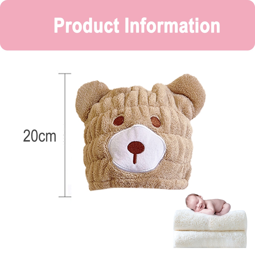 Prosop pentru par, Ursulet, Maro - eMAG.ro