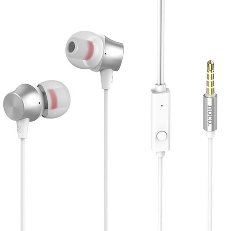 Casti Handsfree 3.5mm HOCO M51, Alb - eMAG.ro