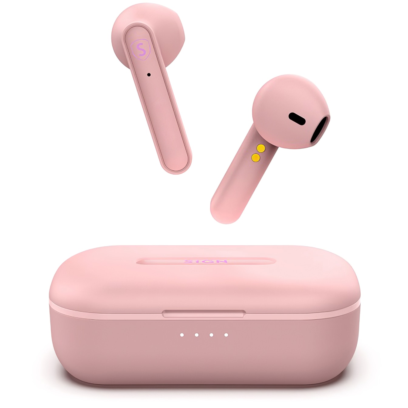 Casti Handsfree Bluetooth SiGN Freedom, TWS, Roz SN-FREEPINK - eMAG.ro