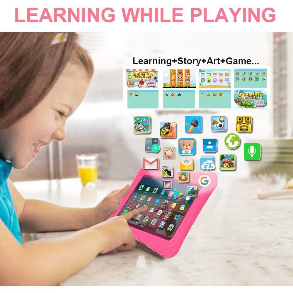 Excitat gyerek tablet, műanyag, négymagos Android 10,7 hüvelykes, 2+32 ...