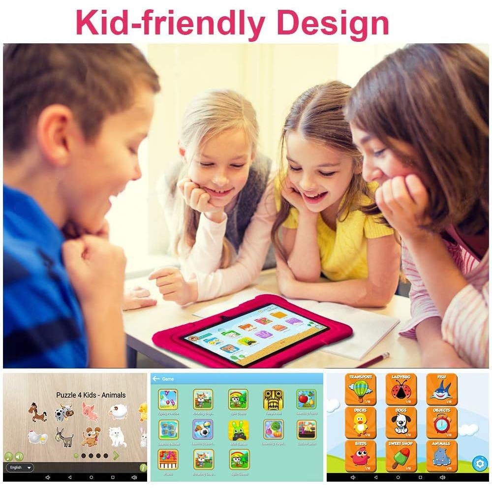 Excitat gyerek tablet, műanyag, négymagos Android 10,7 hüvelykes, 2+32 ...