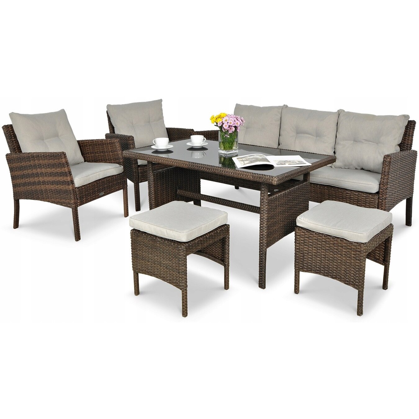 Set mobilier terasa, Focusgarden, Ratan, Maro - eMAG.ro